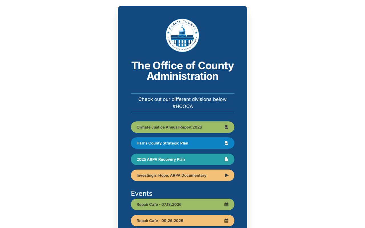(OCA) Office of County Administration
